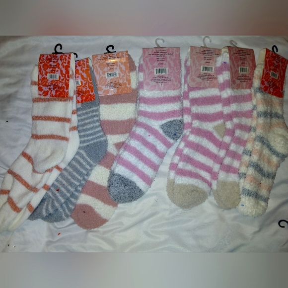 Carnival | Accessories | 7 Pairs Of Super Soft Slipper Socks | Poshmark